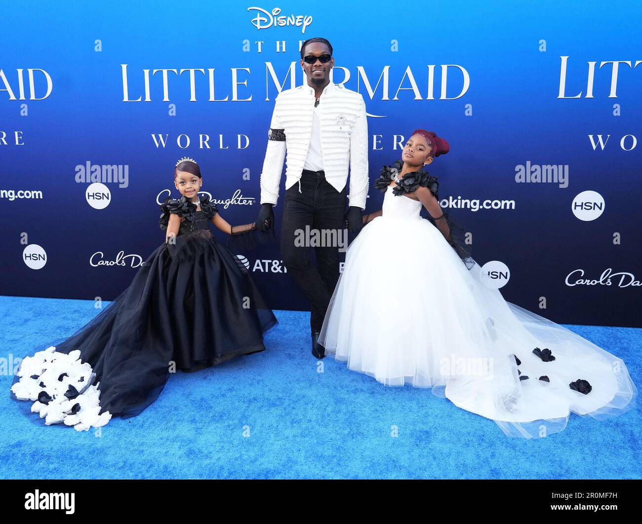 Los Angeles, USA. 08th May, 2023. (L-R) Kulture Kiari Cephus, Offset ...
