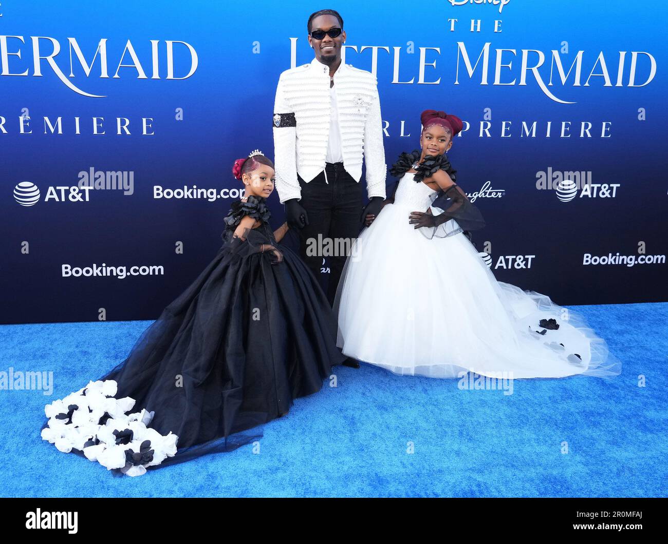 Los Angeles, USA. 08th May, 2023. (L-R) Kulture Kiari Cephus, Offset ...