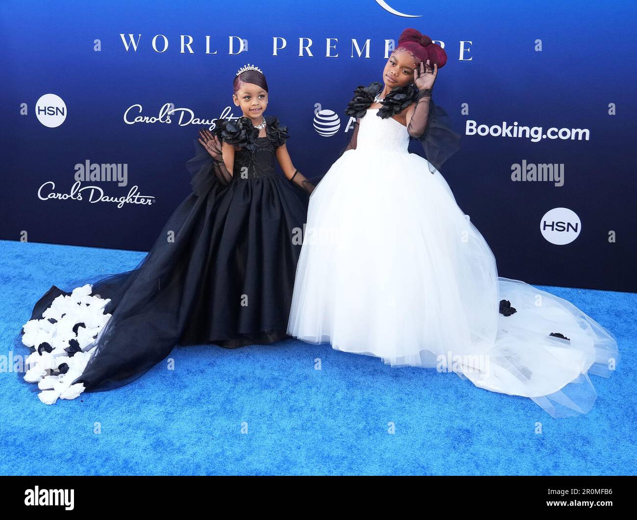 Los Angeles, USA. 08th May, 2023. (L-R) Kulture Kiari Cephus and Kalea ...
