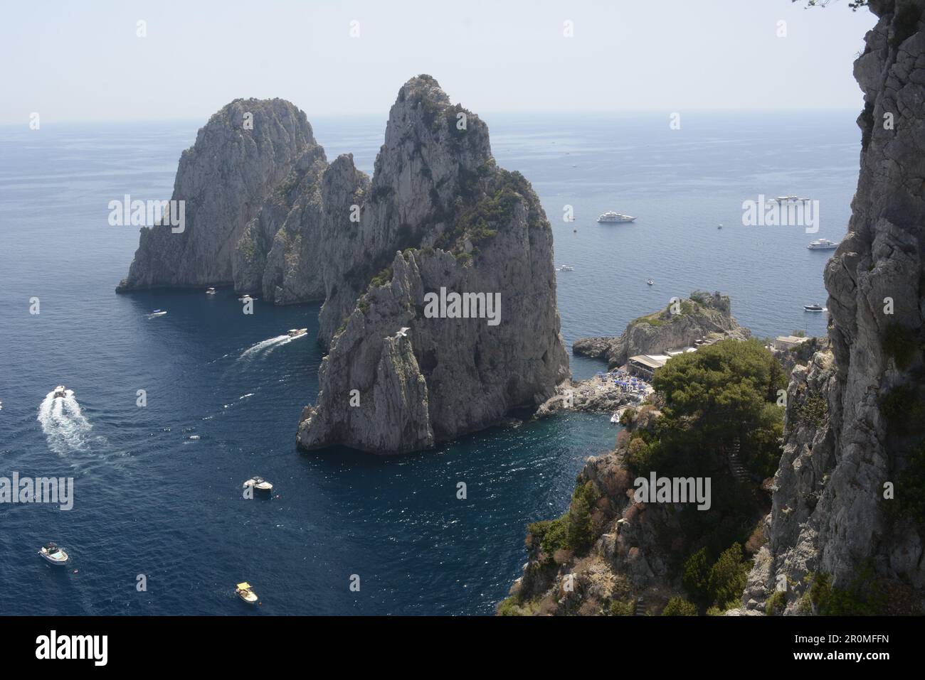 Faraglioni in Capri, Italy Stock Photo - Alamy