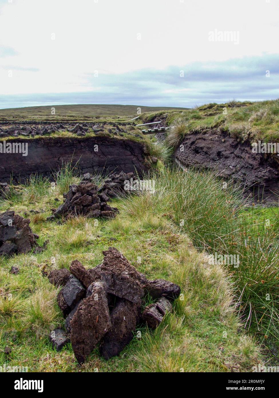 Open peat fire hi-res stock photography and images - Alamy