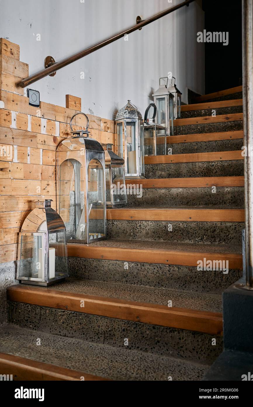 Decorative stairway hi-res stock photography and images - Alamy