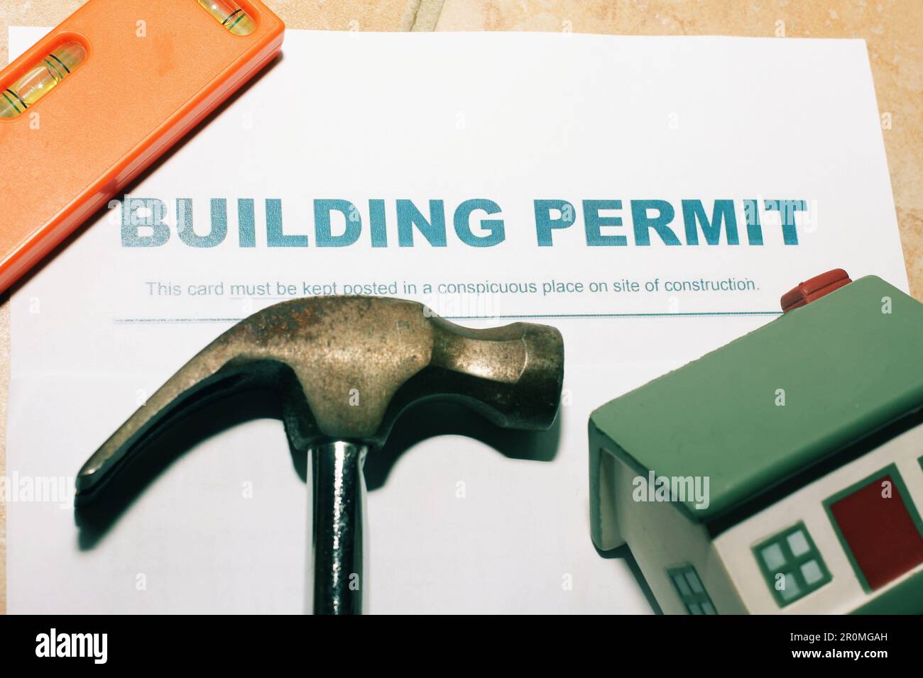 Building permit hi-res stock photography and images - Alamy