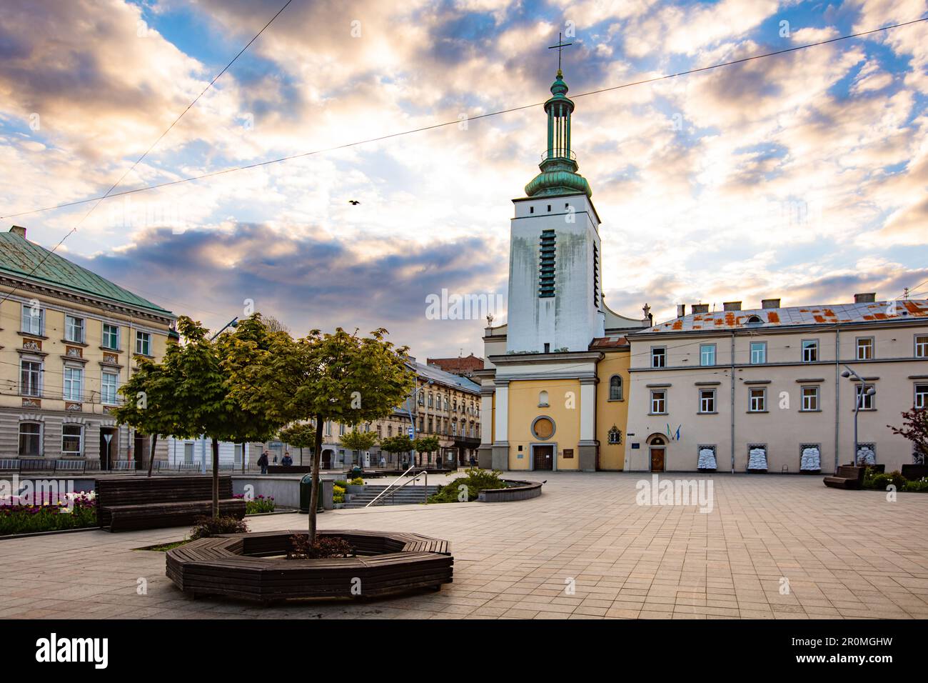 Lviv, Ukraine - May 6, 2023: Johann Georg Pinsel museum of Sacral ...