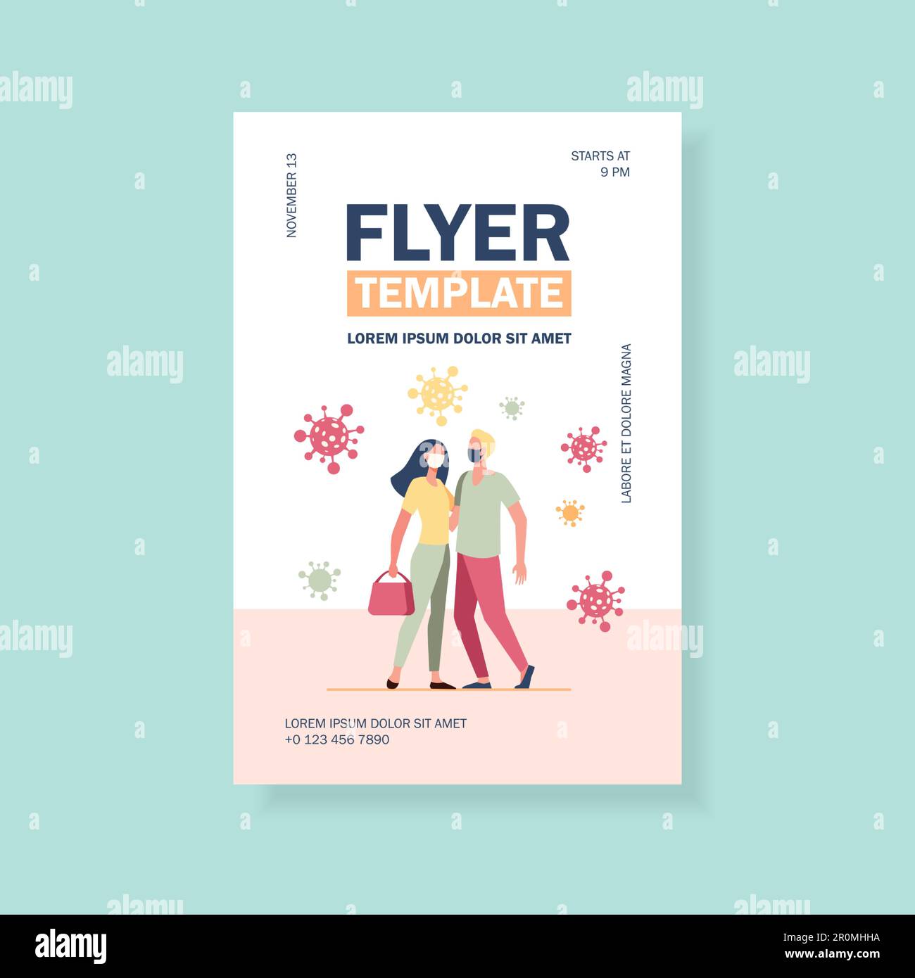 Business meeting face mask coronavirus Stock Vector Images - Alamy