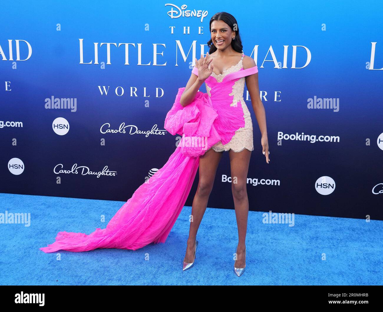 Los Angeles, USA. 08th May, 2023. Simone Ashley arrives at Disney's THE ...