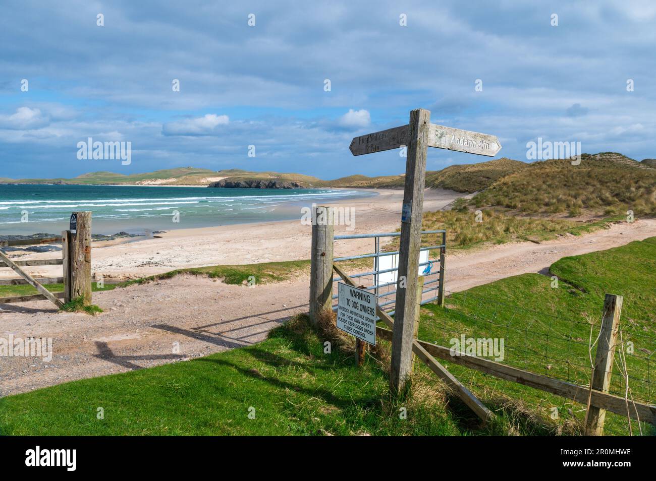 Balnakeil Bay near Durness in Sutherland, Scotland Stock Photo - Alamy