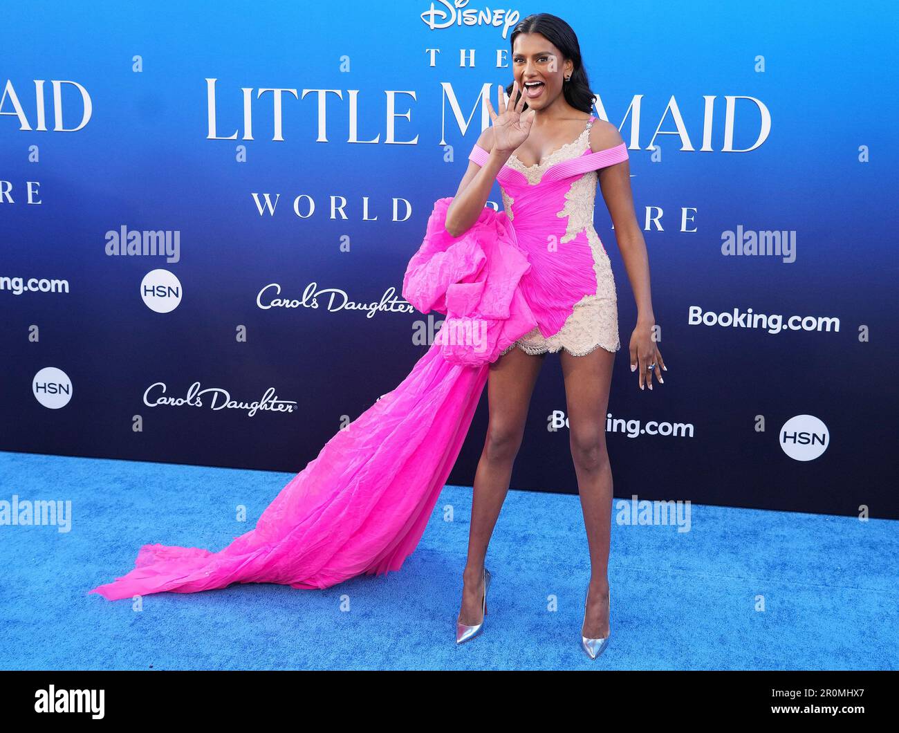 Los Angeles, USA. 08th May, 2023. Simone Ashley arrives at Disney's THE ...