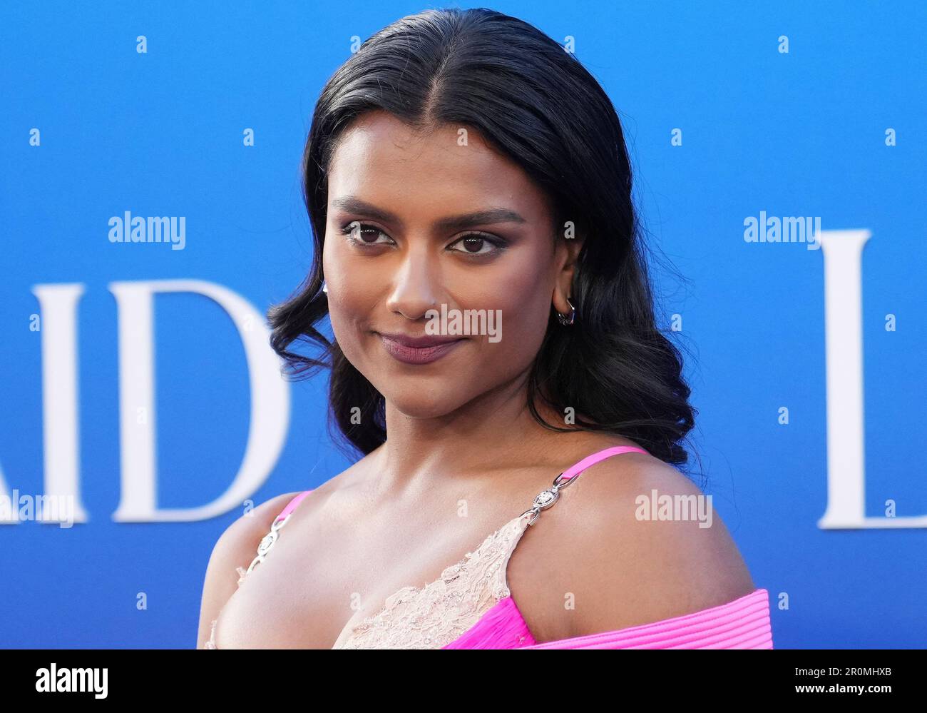 Los Angeles, USA. 08th May, 2023. Simone Ashley arrives at Disney's THE ...