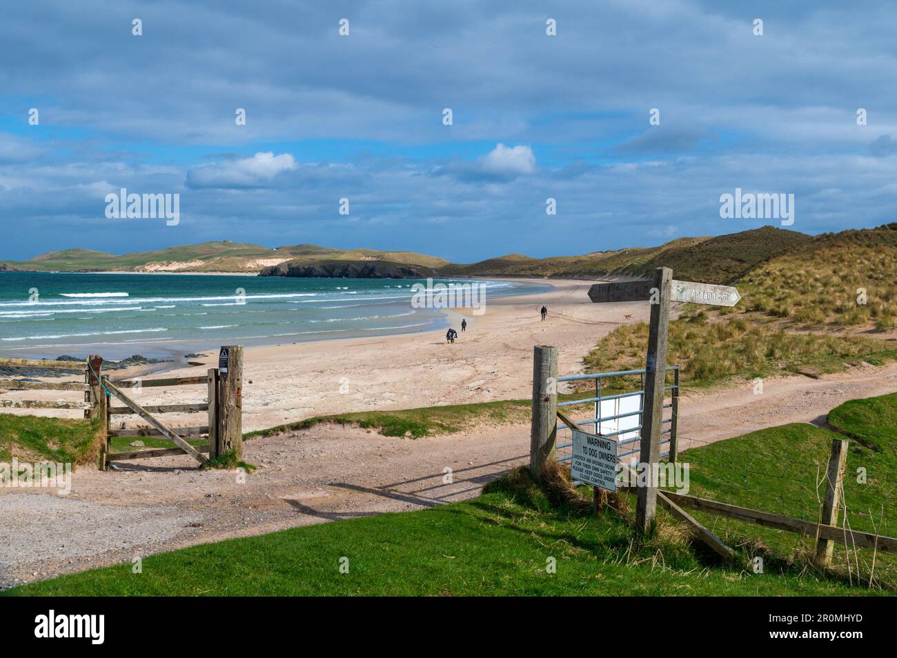 Balnakeil Bay near Durness in Sutherland, Scotland Stock Photo - Alamy
