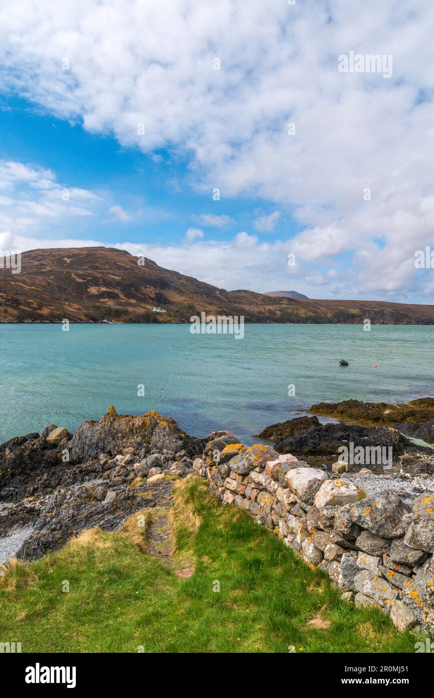 Along The Kyle of Durness in Sutherland, Scotland Stock Photo - Alamy