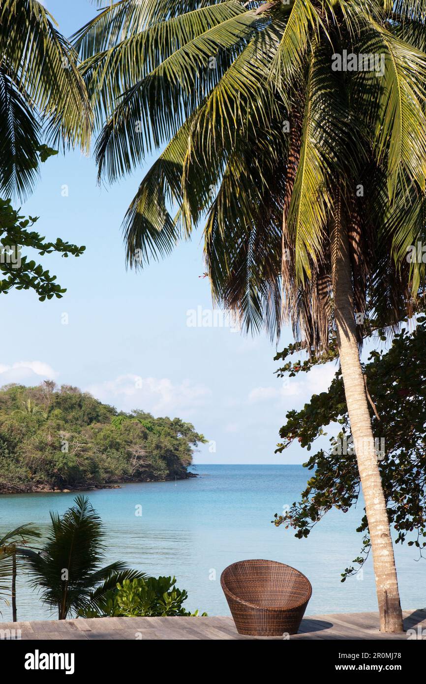 Palm Dreamed, Tropical Dream Beach with Lounge Chair, A Na Lay Resort ...