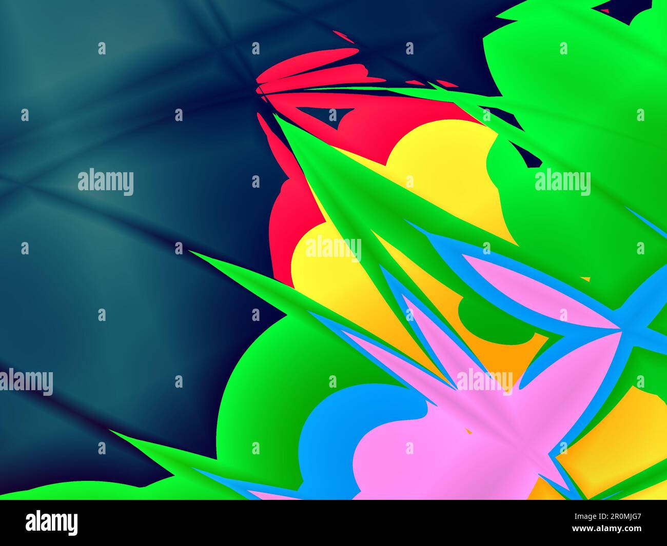 Crazy punk art abstract header wallpaper Stock Photo - Alamy