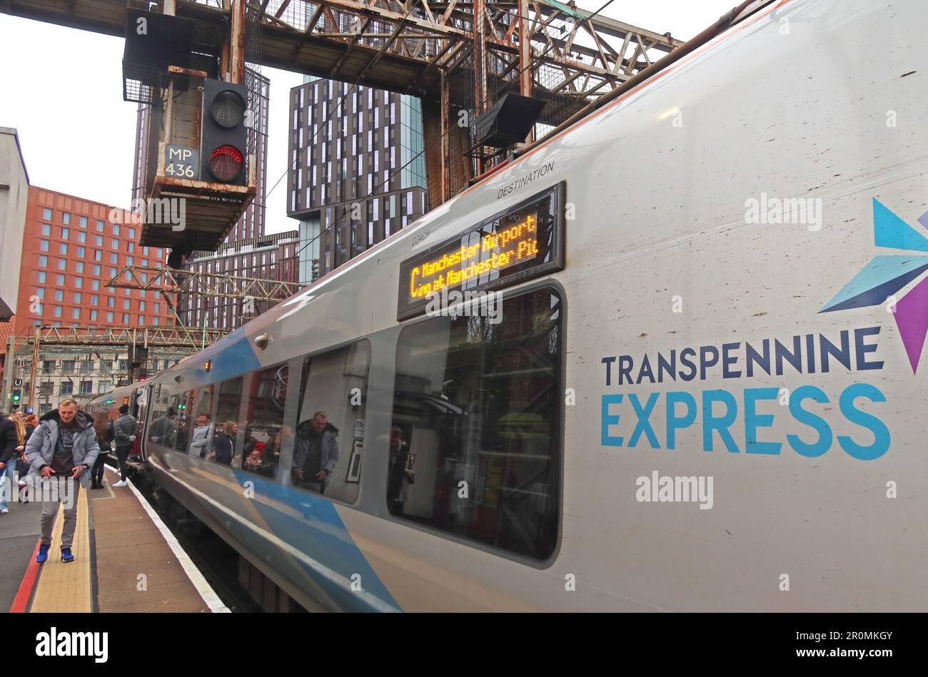 Worse performing railway in Britain, a Transpennine Express train ...