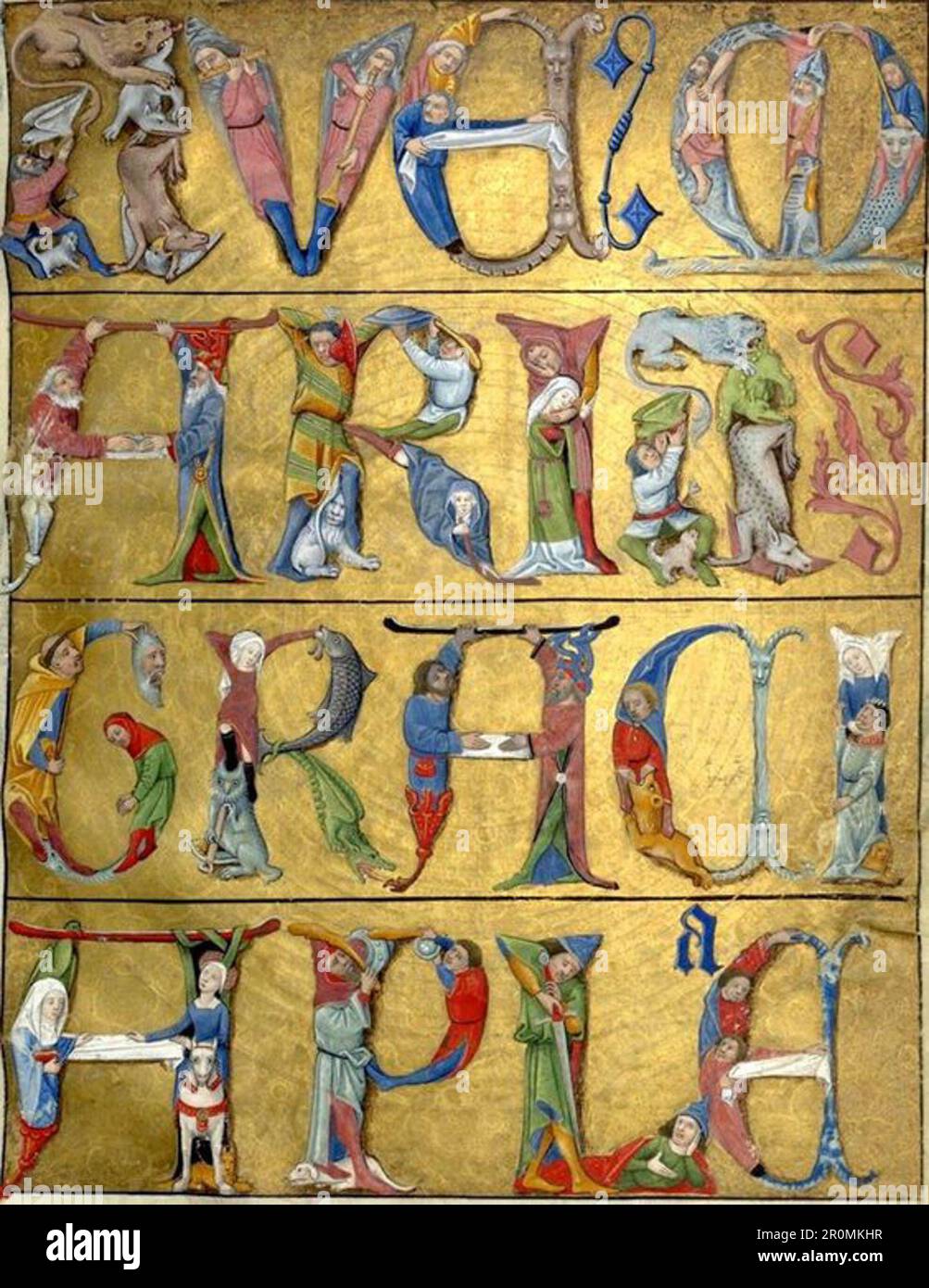 The Human Alphabet Stock Photo - Alamy