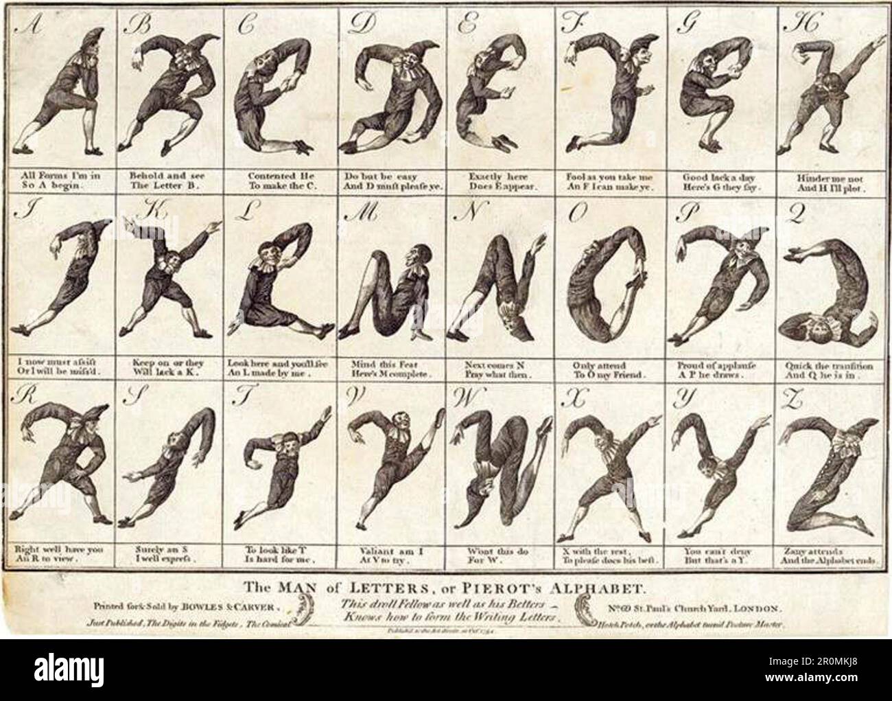 The Human Alphabet Stock Photo - Alamy