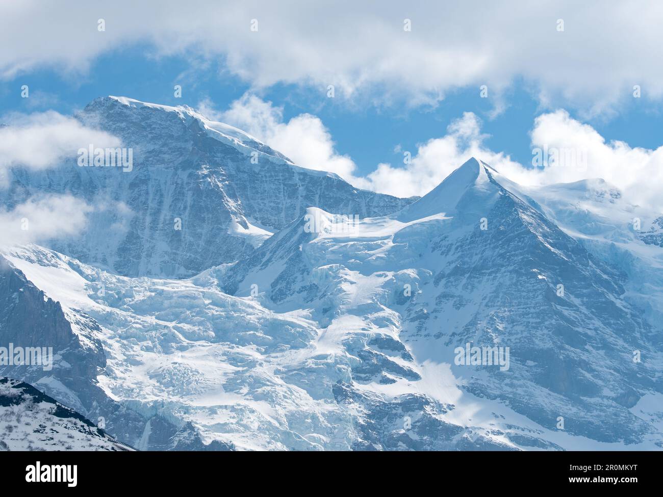 Jungfrau and silberhorn hi-res stock photography and images - Alamy