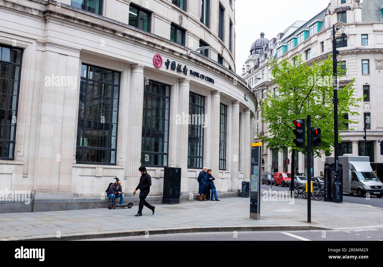 London Views UK - The Bank of China in Lothbury Stock Photo - Alamy