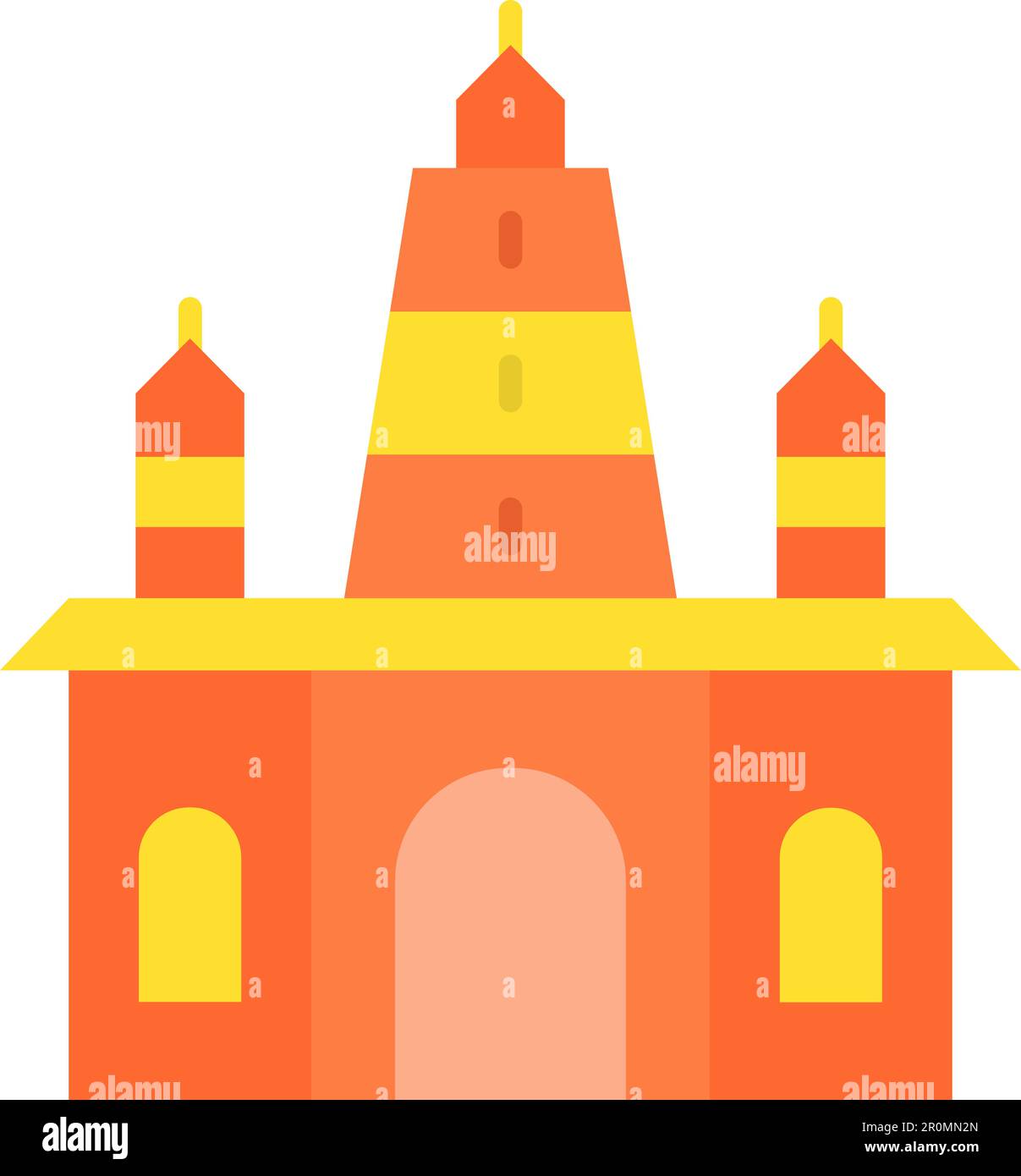 Hindu Temples Clipart