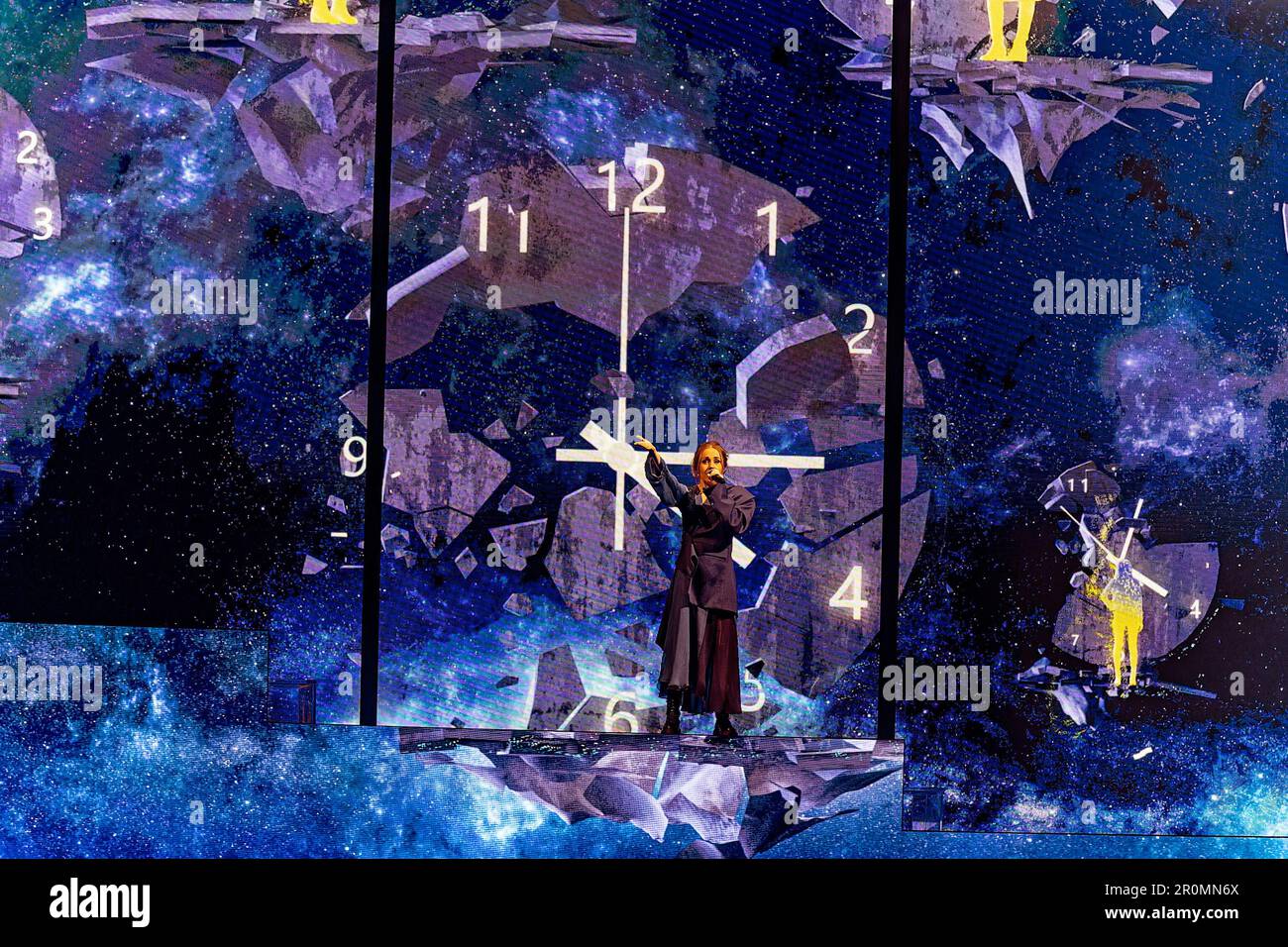 May 8, 2023: Ukranian singer Alyosha at the Eurovision Song Contest ...