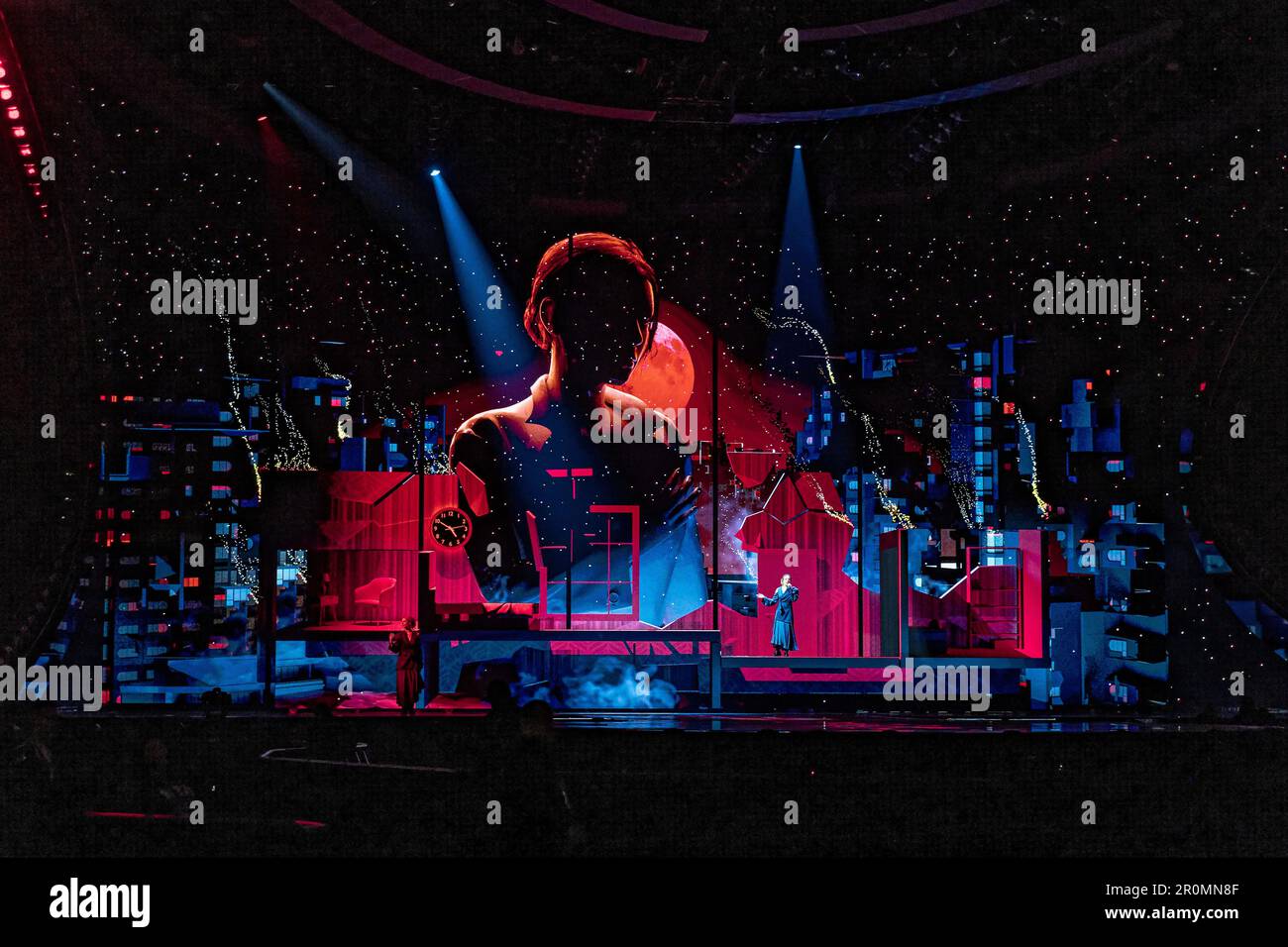 May 8, 2023: Ukranian singer Alyosha at the Eurovision Song Contest ...