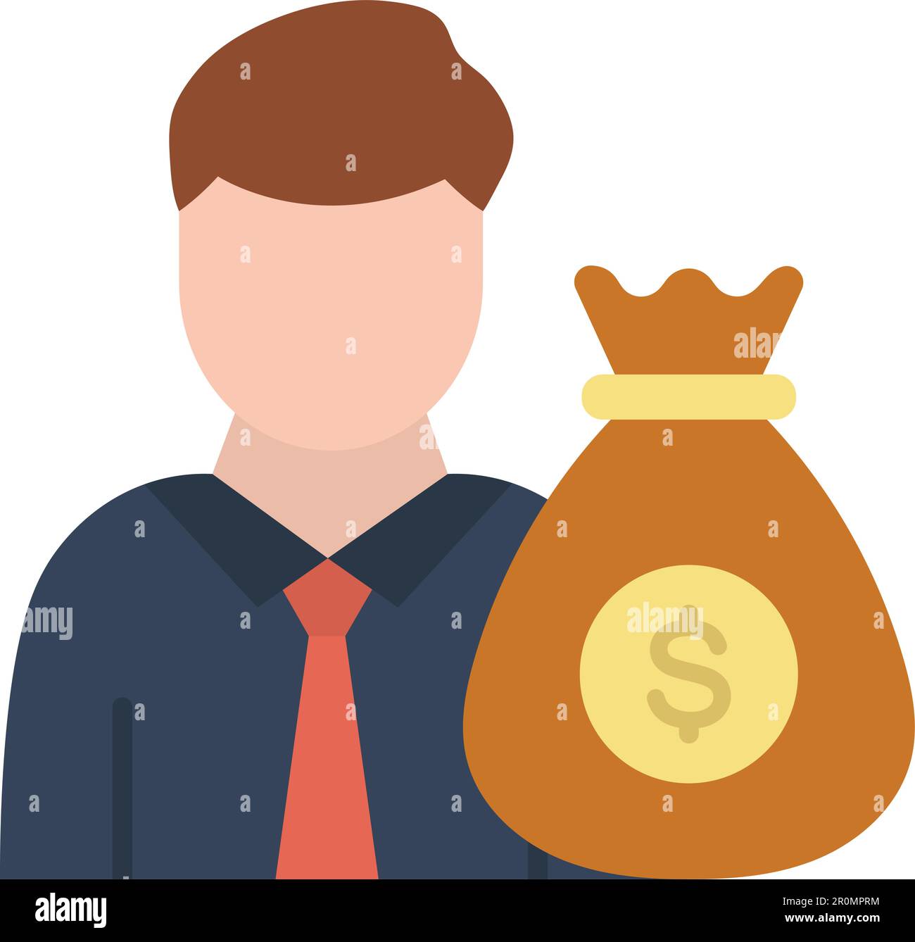 Investor icon vector image. Suitable for mobile application web ...