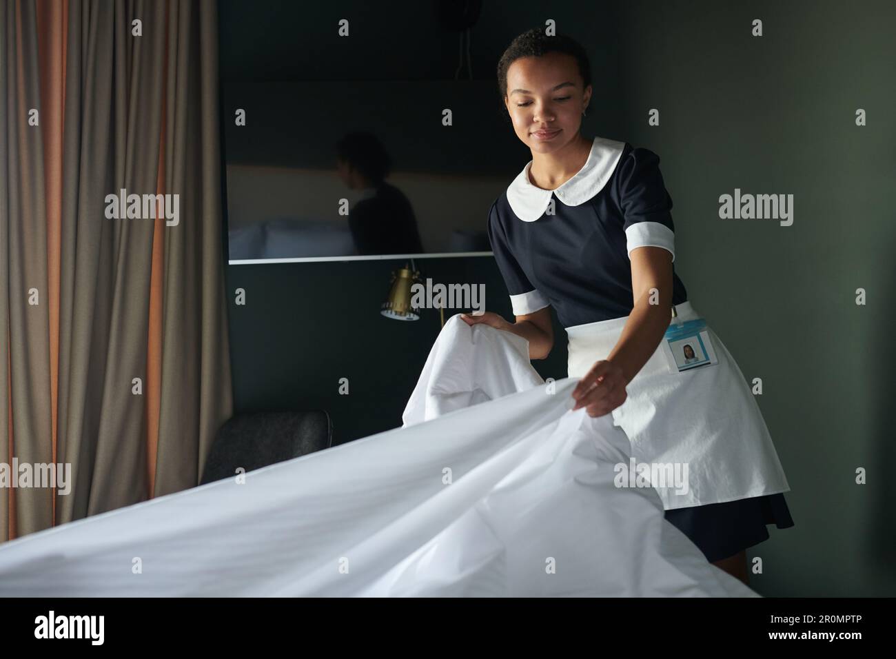 Hotel housekeeper african american hi-res stock photography and images ...