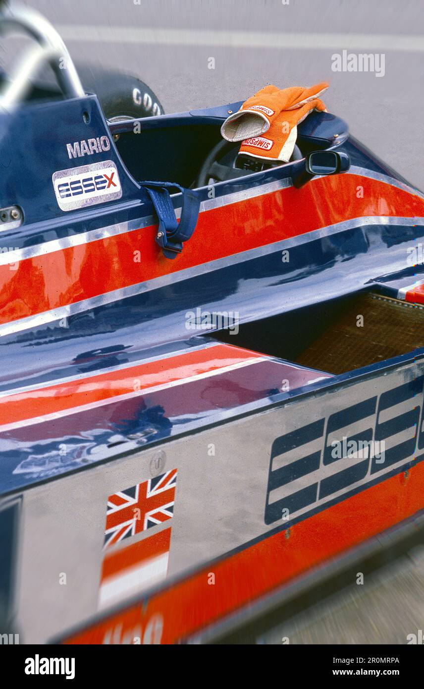 Mario Andretti's ESSEX Lotus 80, Monaco Grand prix 1980 Stock Photo - Alamy