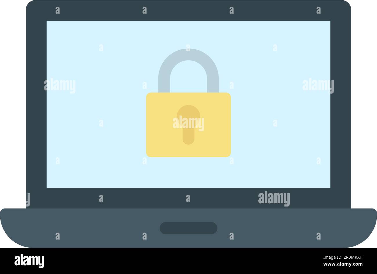 Locked System icon vector image. Suitable for mobile application web ...