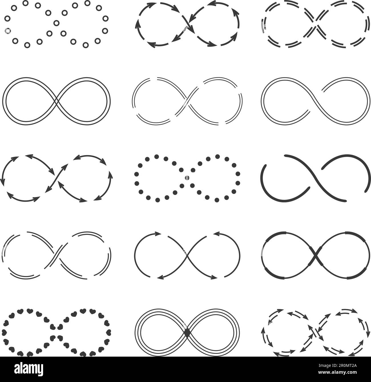 Double Infinity Symbol Vector