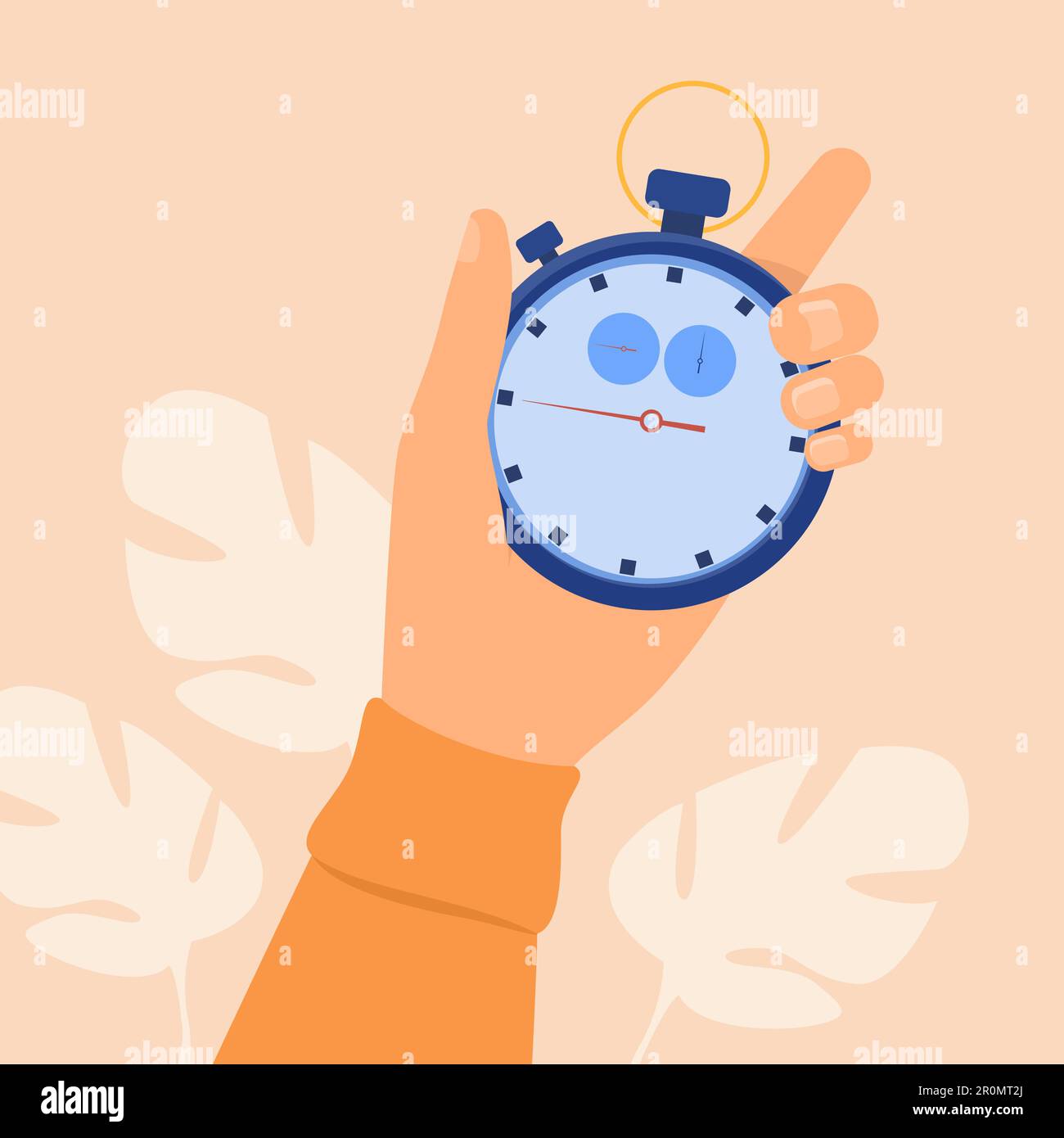 Human hand holding stopwatch Stock Vector Image & Art - Alamy