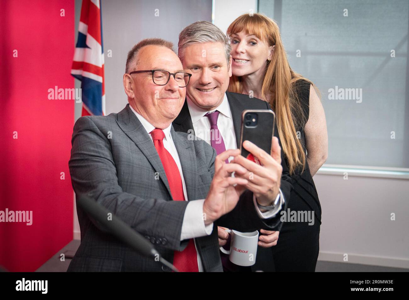 The newly elected leader of Plymouth council, Tudor Evans takes a ...