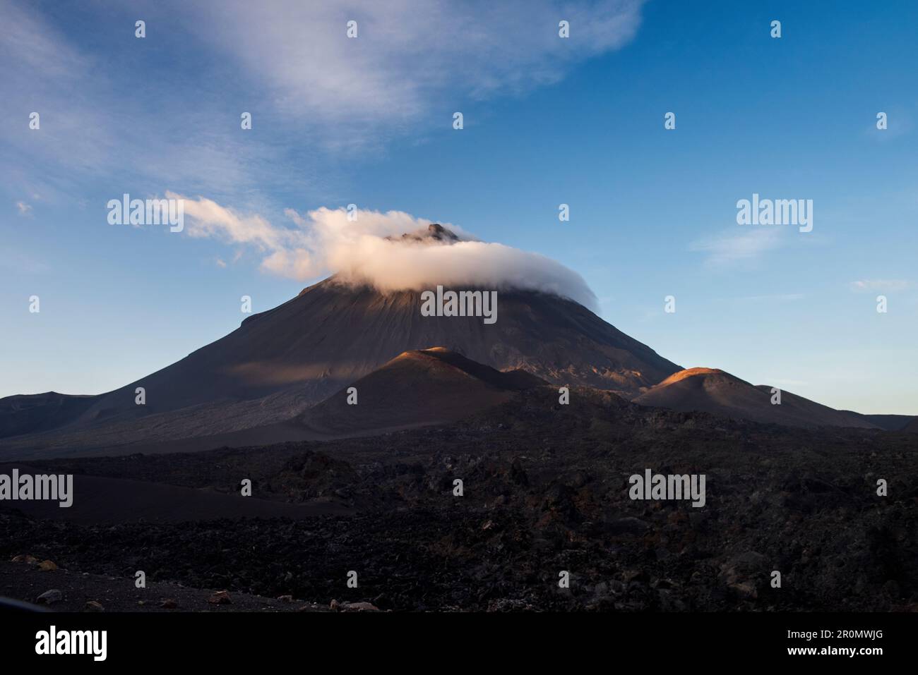 Cape Verde, Island Fogo, NationalPark Fogo, Village Cha,landscape ...