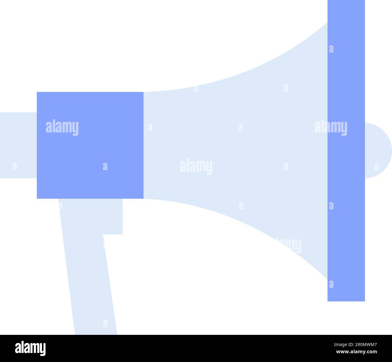 Megaphone icon vector image. Suitable for mobile application web application and print media ...