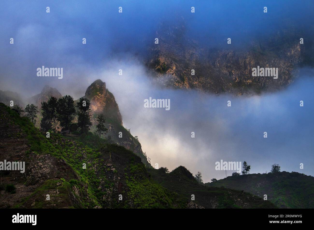Cape Verde, Island Santo Antao, landscapes, hiking, mountains, green ...
