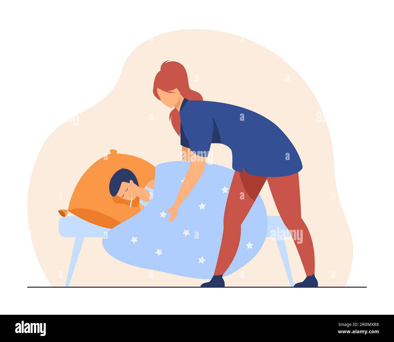 Taking care of business Stock Vector Images - Alamy