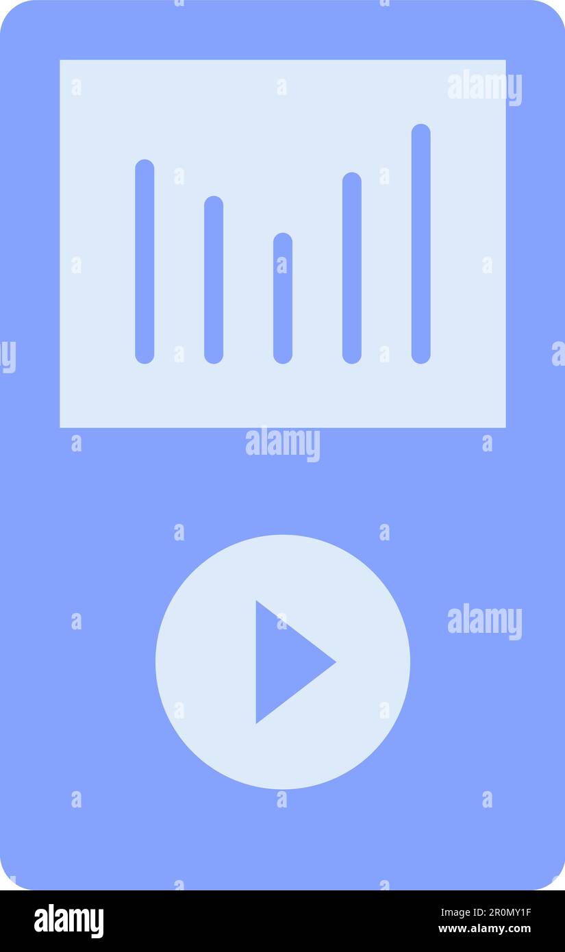 Mp3 Player icon vector image. Suitable for mobile application web ...