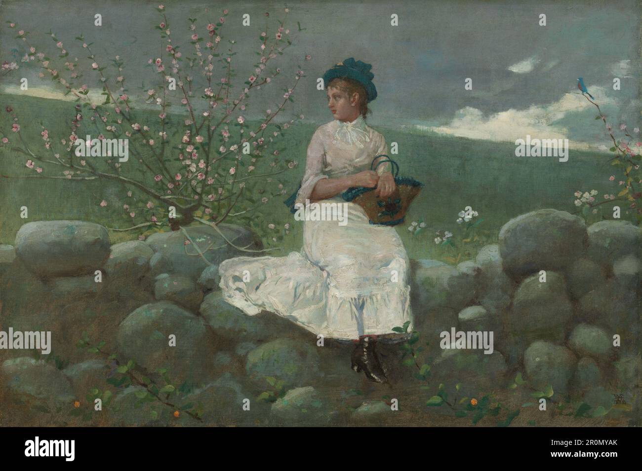 Peach Blossoms Date: 1878 Artist: Winslow Homer American, 1836–1910 ...