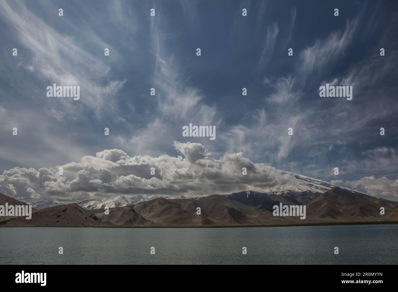 Lake Karakol in the Pamir, China, Asia Stock Photo - Alamy