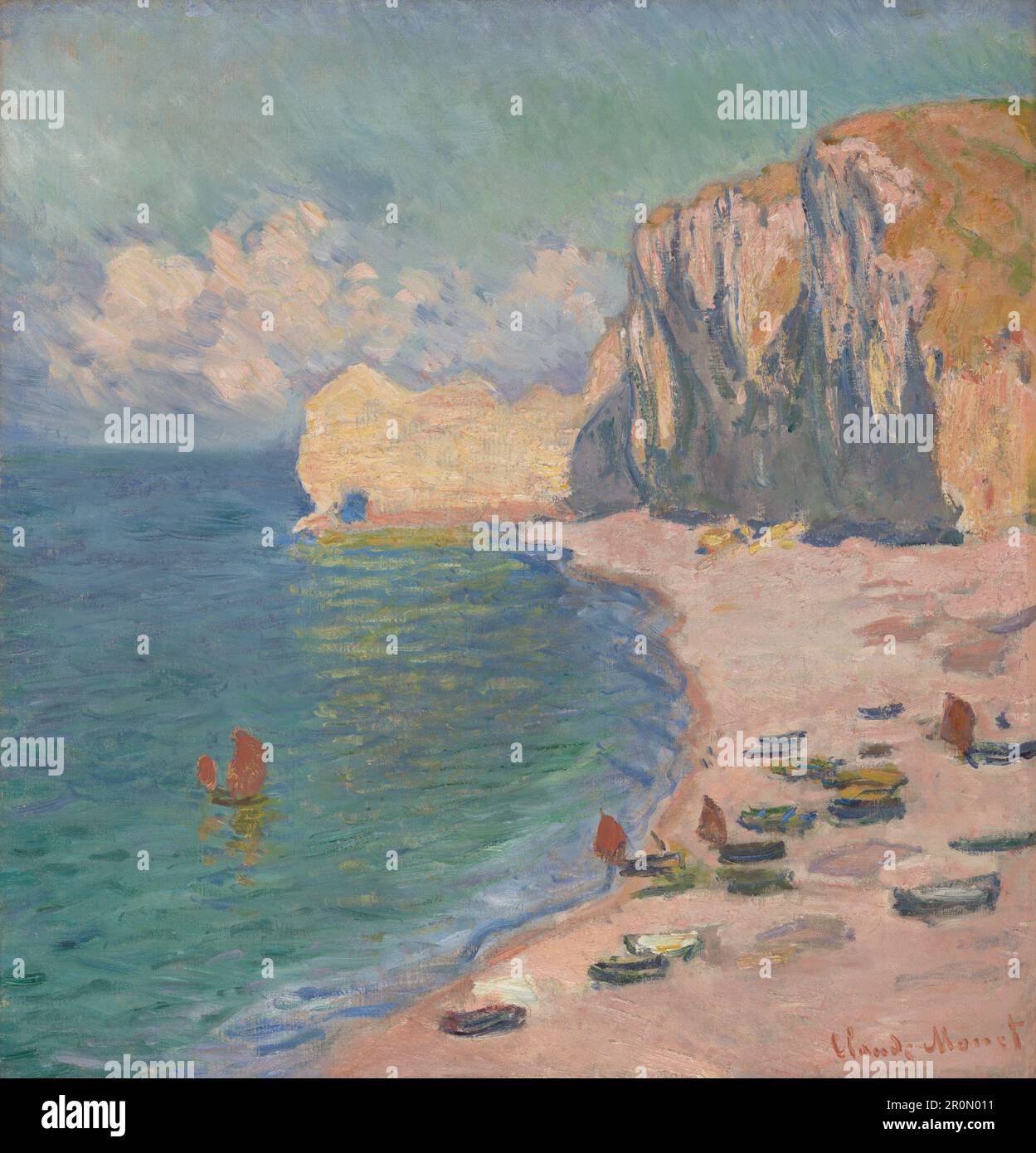 Impressionist painting beach hi-res stock photography and images - Alamy