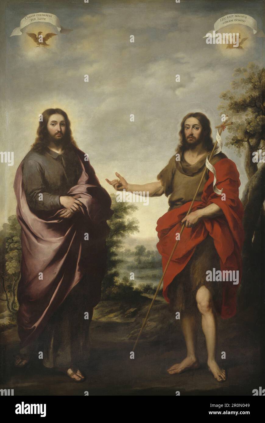Saint john the baptist pointing to christ hi-res stock photography and images - Alamy