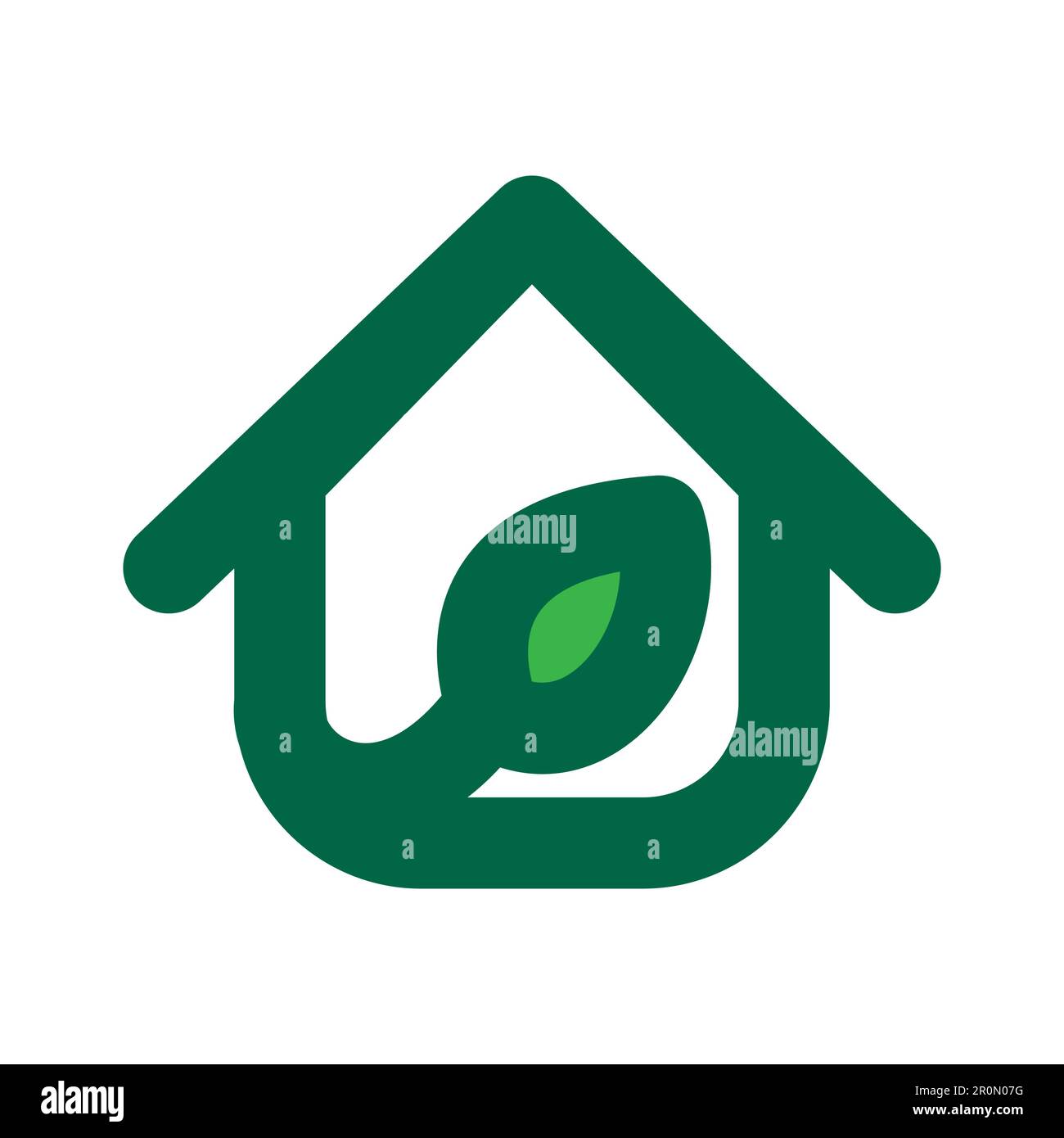Eco House Template. Ecology symbol. Nature ecology logotype. Green eco ...