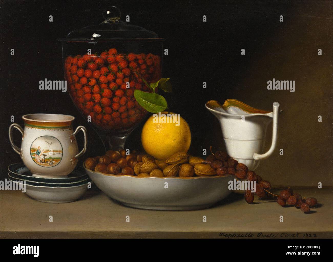 Still life paintings 1800s hi-res stock photography and images - Alamy
