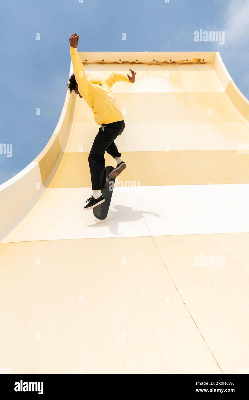 Skateboard Ramp Side View