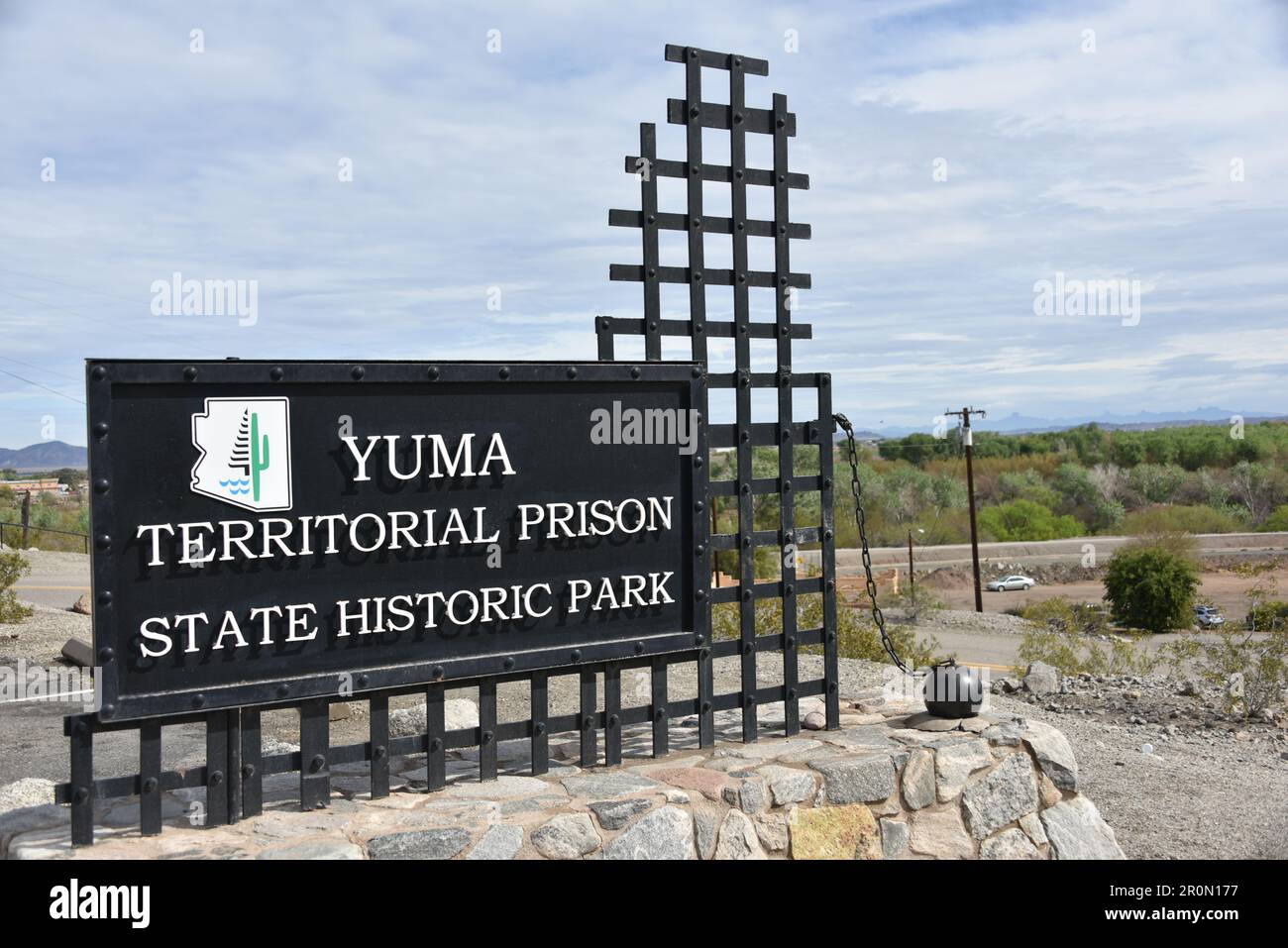 Yuma, AZ., U.S.A. Jan. 27, 2017. Arizona’s Yuma Territorial Prison ...