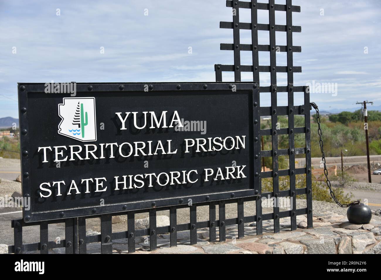 Yuma, AZ., U.S.A. Jan. 27, 2017. Arizona’s Yuma Territorial Prison ...