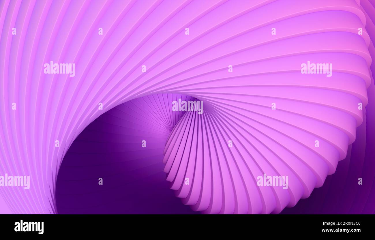 Graphic design art of abstract illusion of spiral with geometric shapes ...