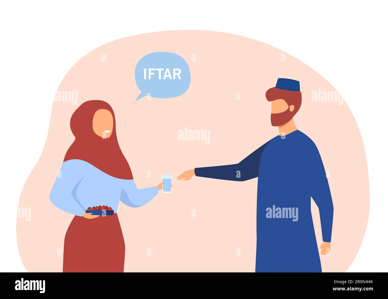 Ramadan sunset food family hi-res stock photography and images - Alamy