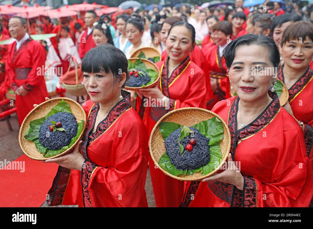 The Banshan Lixia Festival is held at National Forest Park of Hangzhou ...