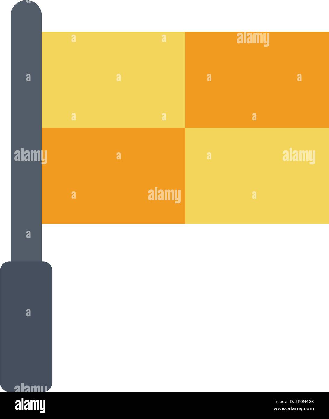 Offside Flag icon vector image. Suitable for mobile application web ...